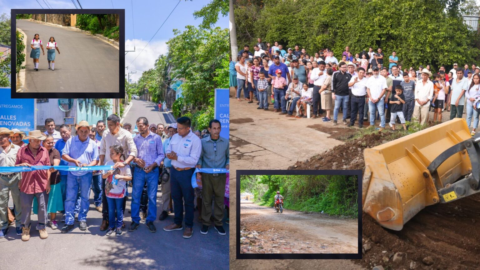 DOM entrega calle renovada en Guatajiagua e inicia proyecto vial en ...