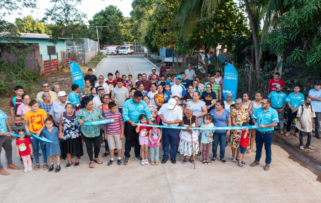 En Quelepa, San Miguel, la DOM entregó vías renovadas a través del Plan ...