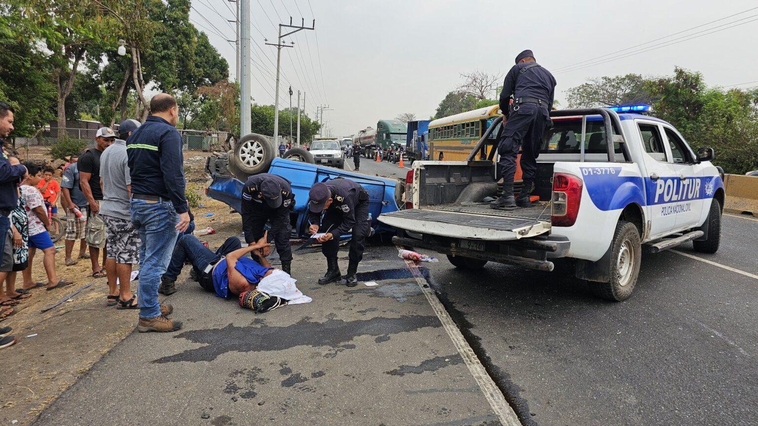 Empresario Omar Ángulo sufre aparatoso accidente en carretera hacia ...