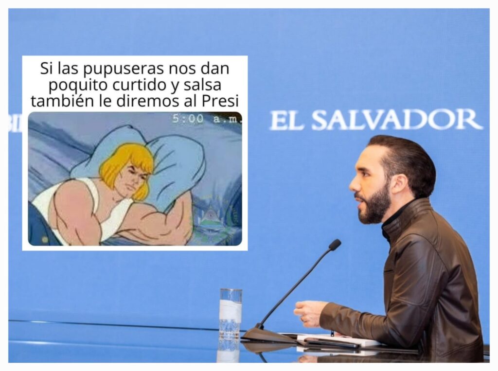 Presidente Bukele comparte en las redes sociales meme en el cual se ...