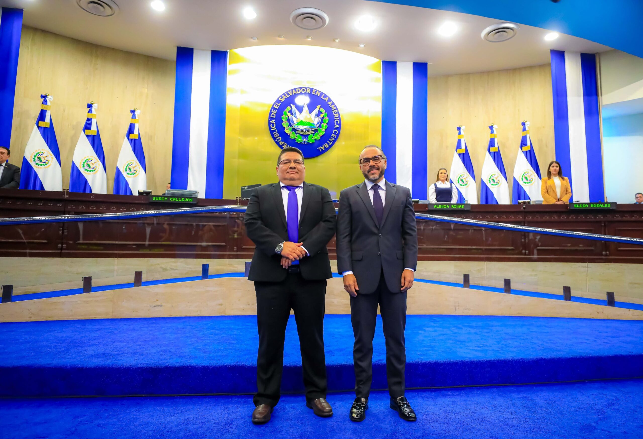 Juramentan a Henry Mejía como el nuevo presidente de la CSJ y de la ...