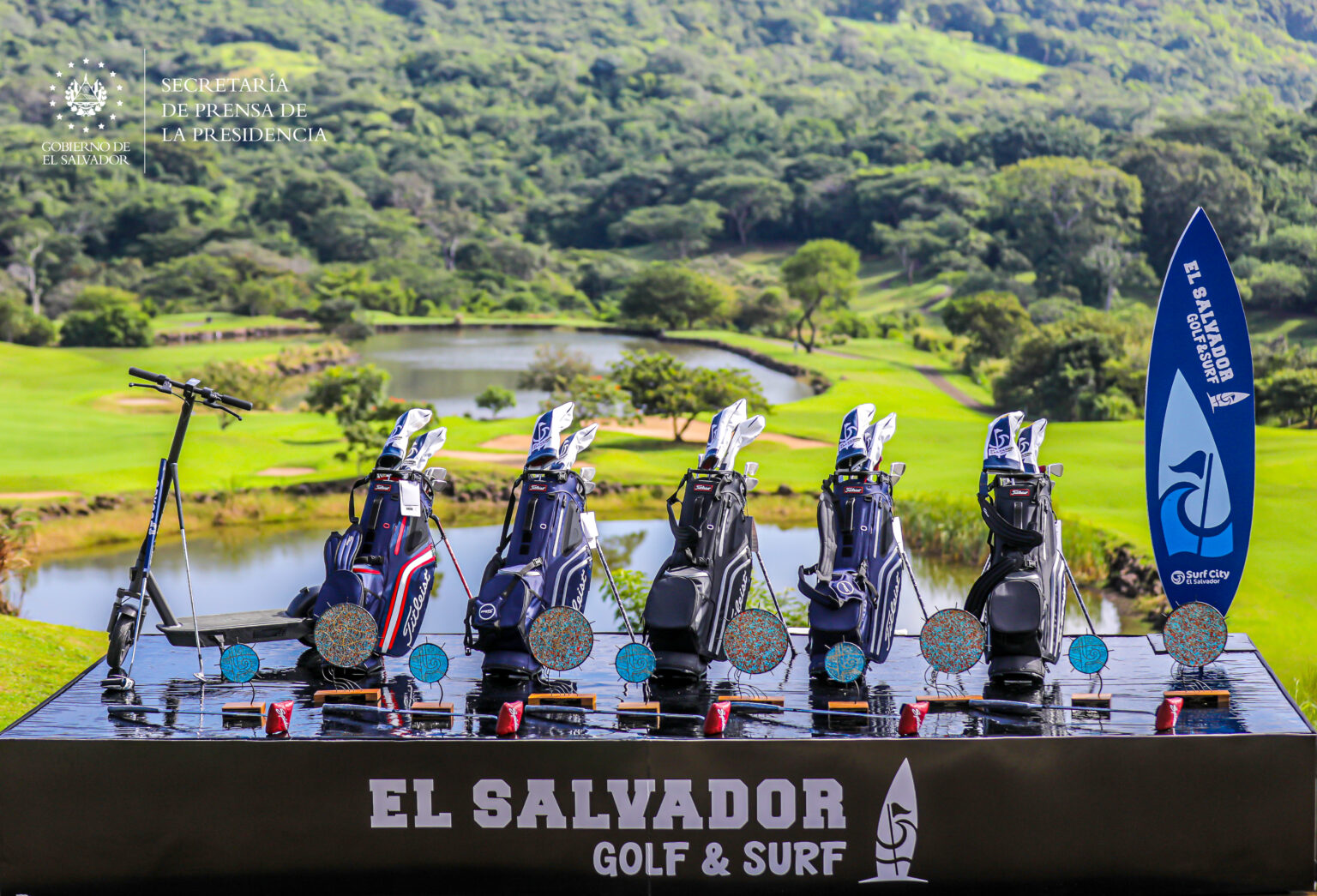 Desarrollan en El Salvador el primer torneo internacional de golf y ...