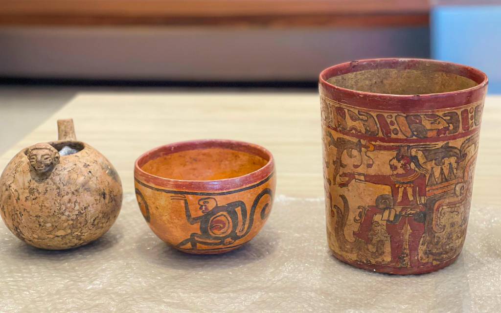 Recuperan cerámica elaborada entre los años 600 y 900 d.C., legado maya ...