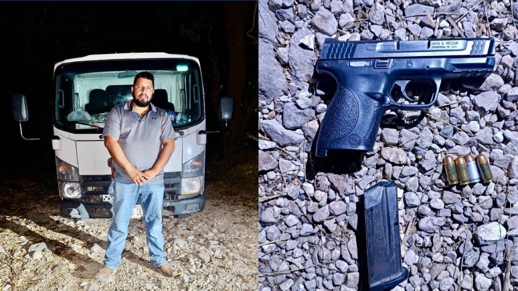 Soldados detienen a conductor con 0.096 grados de alcohol y un arma de ...
